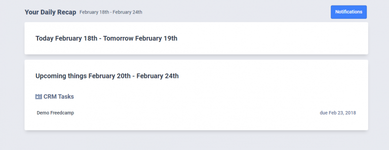 Never miss your CRM Tasks - Freedcamp Blog Freedcamp Blog