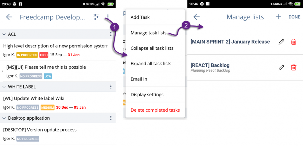 Freedcamp-mobile-Task-Lists-collapse-expand-manage - Freedcamp Blog Freedcamp Blog