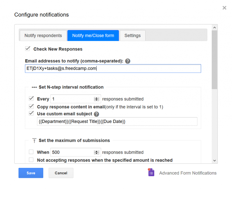 advanced-form-notifications - Freedcamp Blog Freedcamp Blog